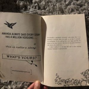 Other | The Amanda Project Book | Poshmark